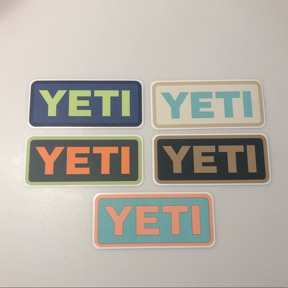 Yeti | Other | Yeti New Stickers | Poshmark